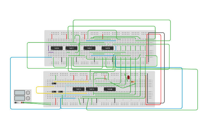 Circuit Design Project Moore Fsm Tinkercad