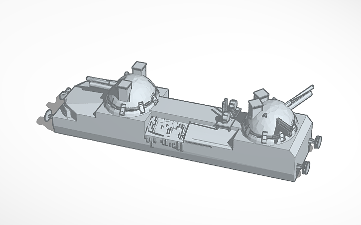 3D design Bf1 Train - Tinkercad