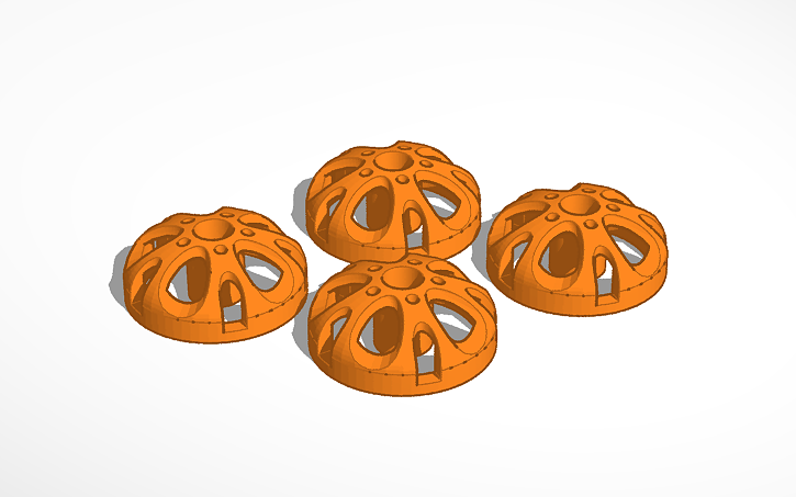 3D design Lego Rims EVO 9 - Tinkercad