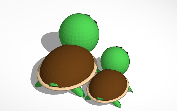3d Design Turtles Tinkercad