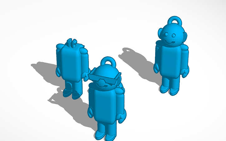 3D design key chains - Tinkercad