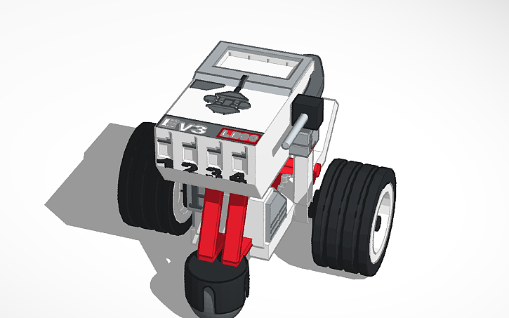 3D design Lego Ev3 Marsoxod - Tinkercad