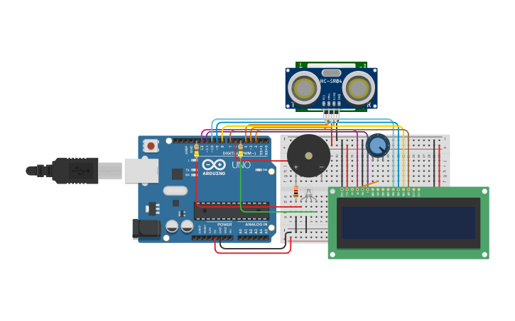 Circuit Design Home Security System Tinkercad
