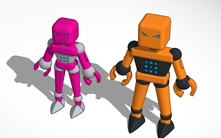 3D design Nerding tutorials 1: Belinda and Bart Bot - Tinkercad