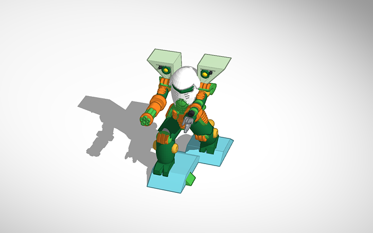 3D design #Battletech,#MECHWARRIOR, Jade Falcon Elemental-Frontal ...