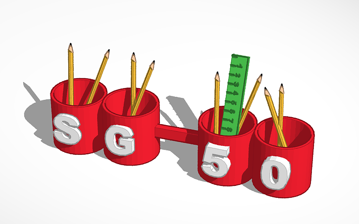 3D design dest study 2N5 Zen - Tinkercad