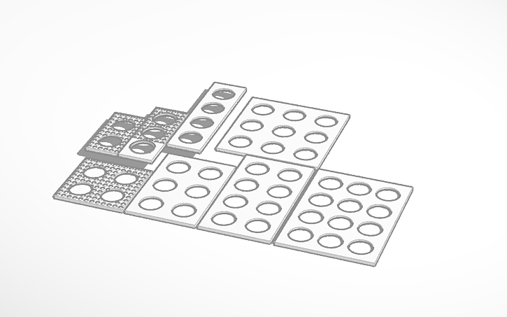 3D design Compact Plate Designs | Tinkercad