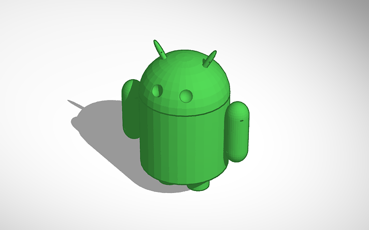 3D design Android - Tinkercad