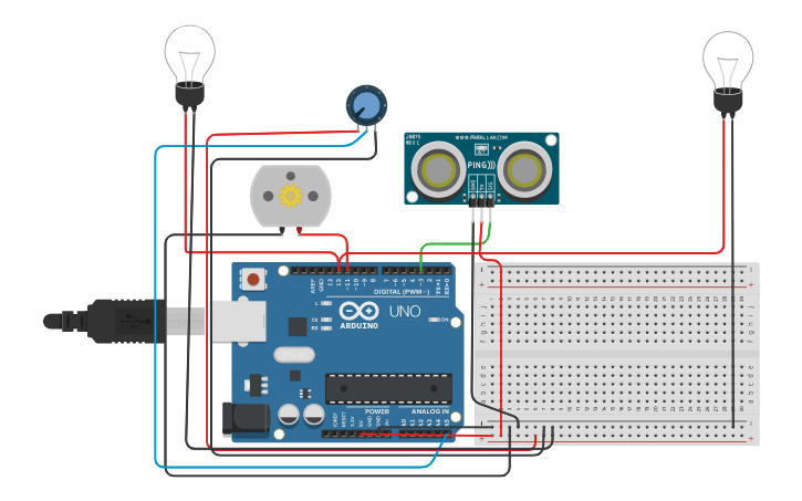 Circuit design object detection micro projects - Tinkercad