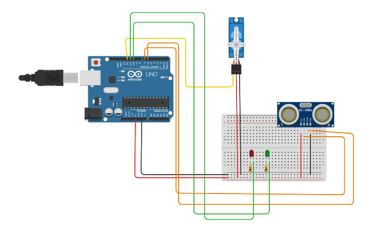 Circuit design Proyecto 2 Luis Vasquez - Tinkercad