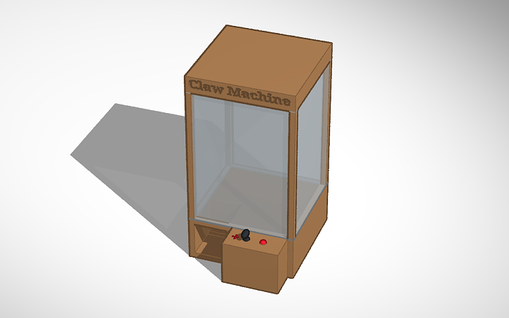 3D design Claw Machine - Tinkercad