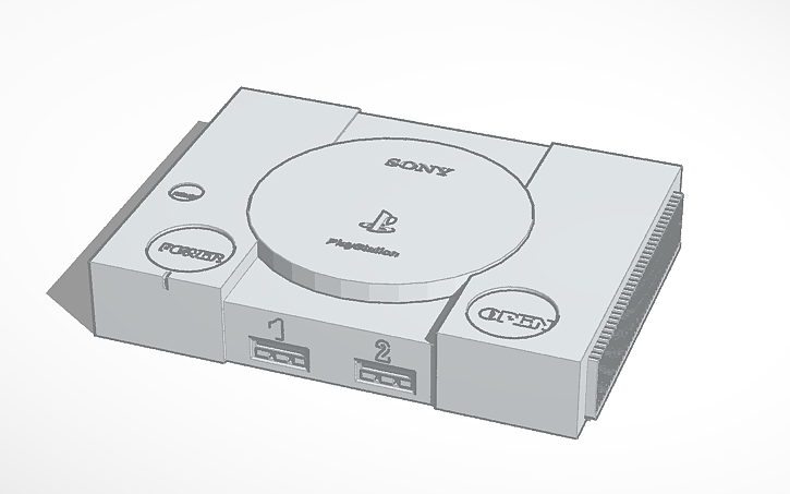 3D design PS1 - Tinkercad