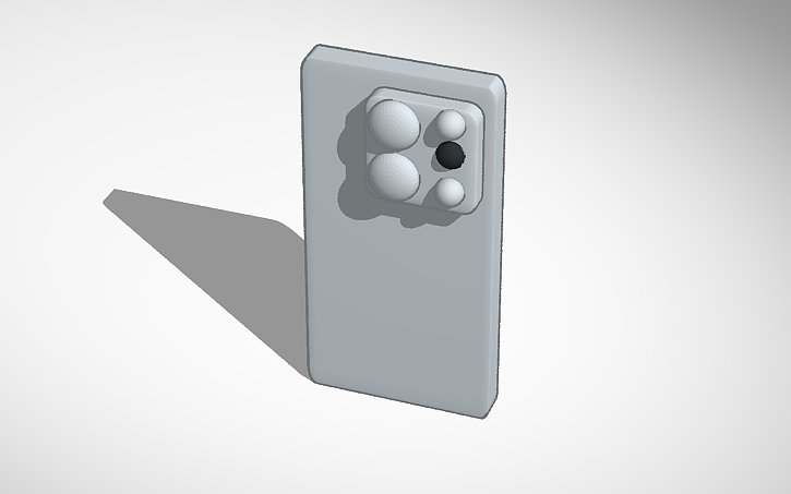 3D design I phone 16 pro - Tinkercad