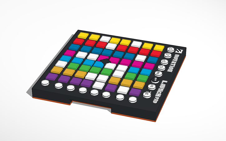 3D design novation Launchpad mk2 - Tinkercad