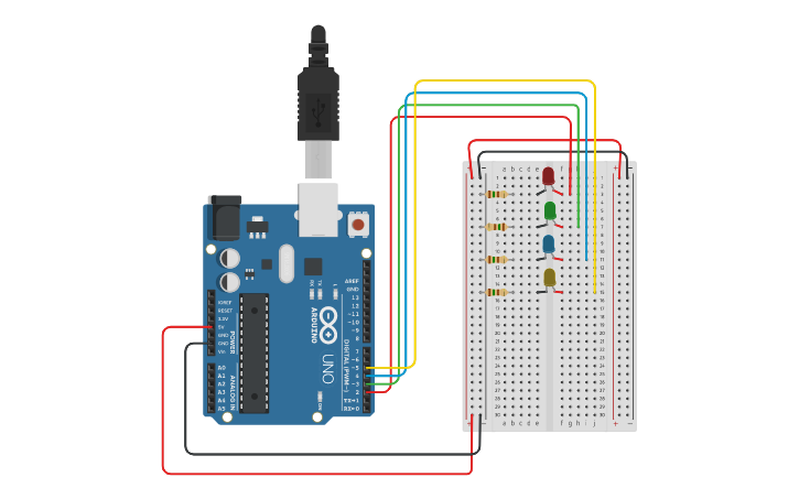 Circuit design Recitation 7: Masking to control registers | Tinkercad