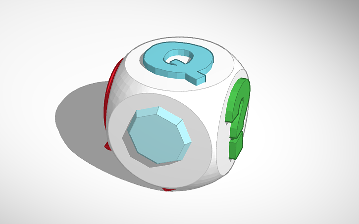 3D design Design Dice | Tinkercad