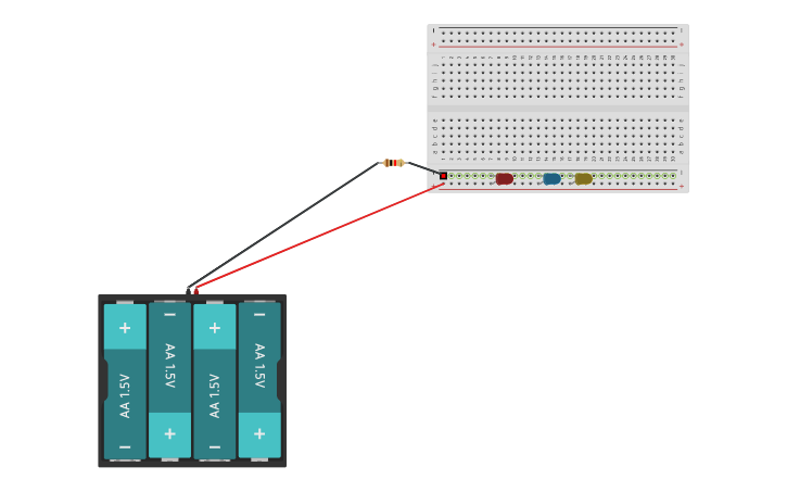 Circuit design circuito en paralelo | Tinkercad
