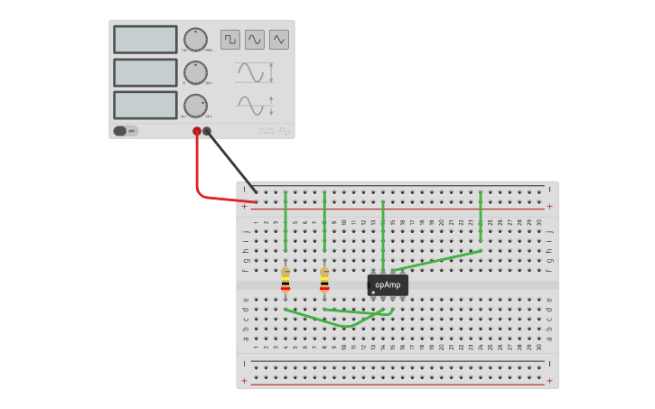 Circuit Design Modul 5 Percobaan 1 Tinkercad