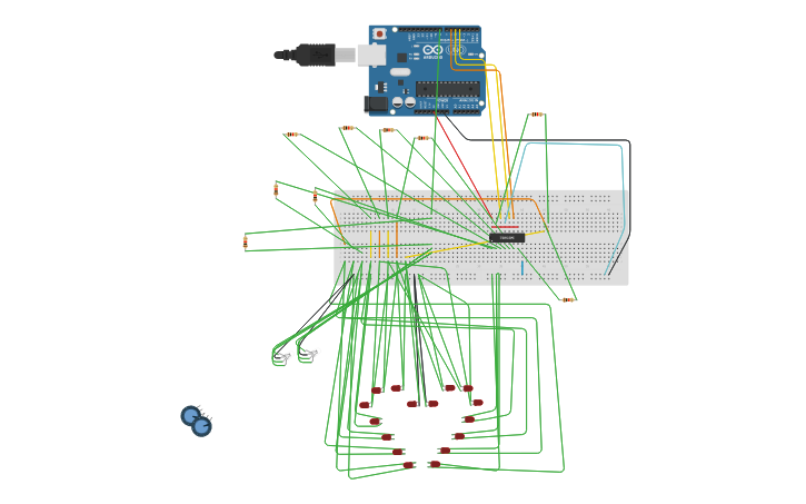 Circuit Design Example 5 Serial Monitor Tinkercad