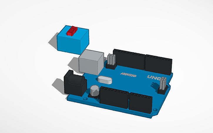3d Design Copy Of Arduino Uno Tinkercad 7498