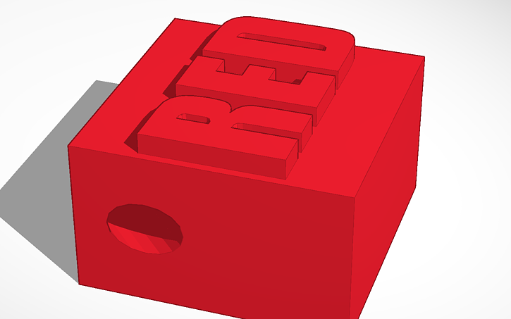 3D design Filament Sample - Red | Tinkercad