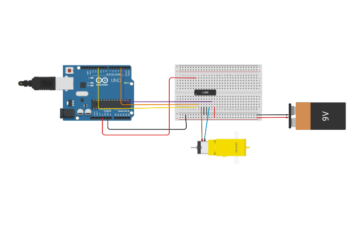 Circuit design Pratica 4 | Tinkercad