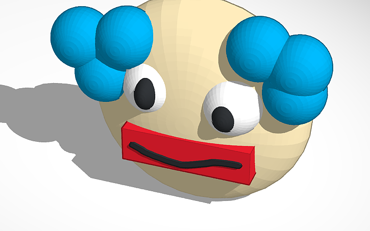 3D design Clown | Tinkercad