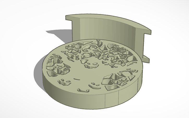 3D design Ear holder - Tinkercad