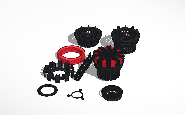 3D design ARK Reactor set - Tinkercad