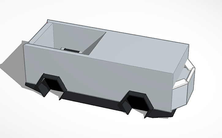 3D design Tesla Cybertruck - Tinkercad
