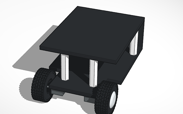 3D design Robot móvil - Tinkercad