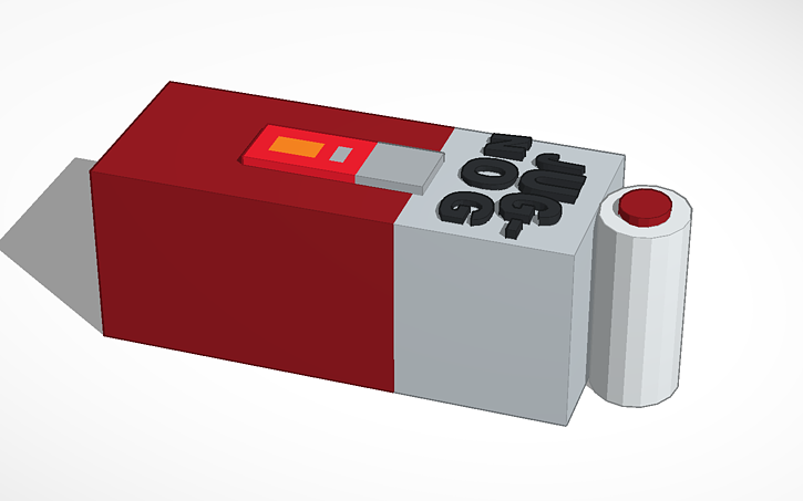 3D design cod zombies Jug perk - Tinkercad