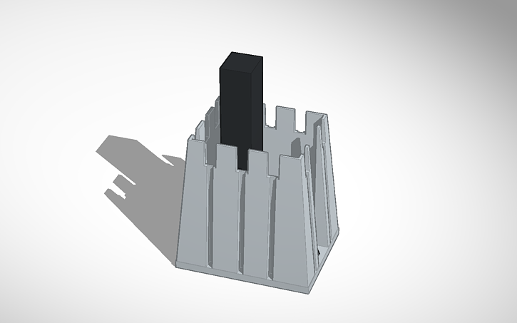 3D design Monolith platform | Tinkercad