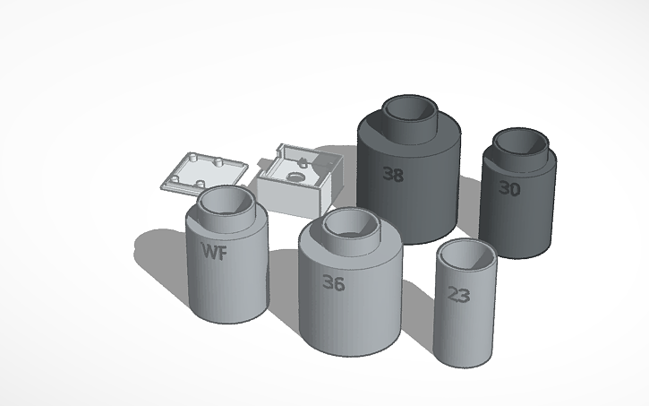 3D design Microscope-Pi_cam_AMSCOPE_collection - Tinkercad