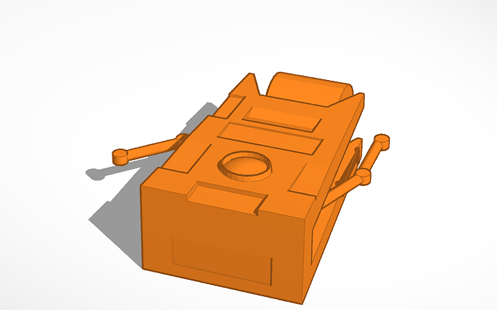 3D design CL4P-TP unit - Tinkercad