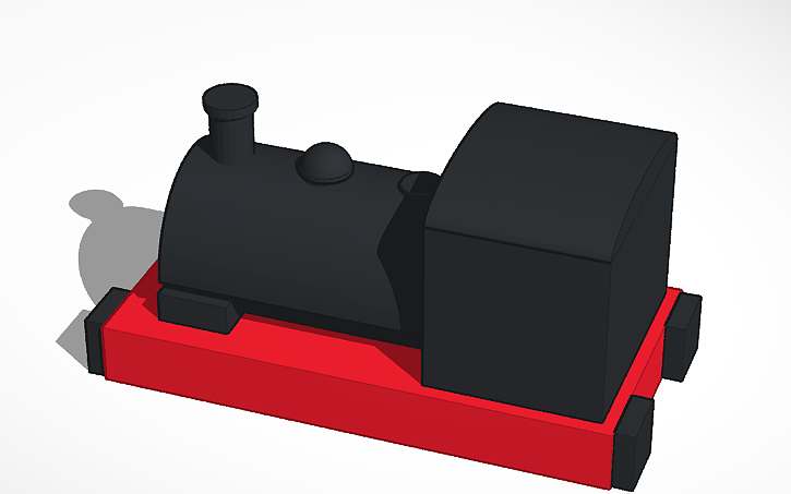 3D design TWR Pug (L&YR class 21) - Tinkercad