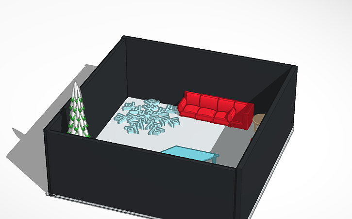 3D design Living room | Tinkercad