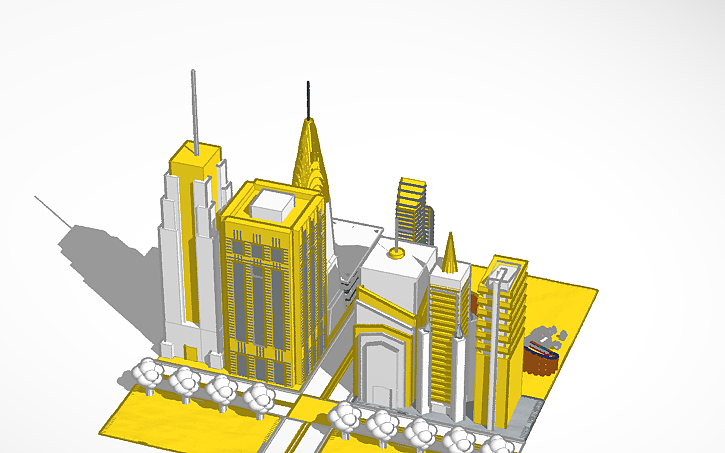 3D design ANTHONY'S CITY | Tinkercad