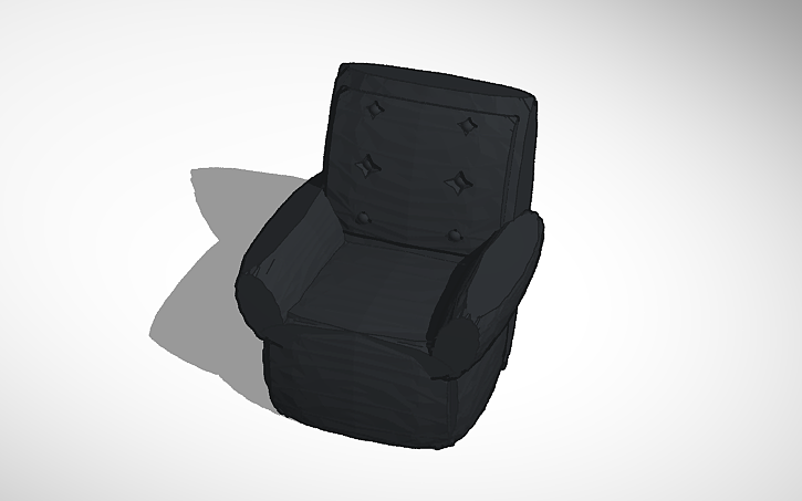 3D design Chair - Tinkercad
