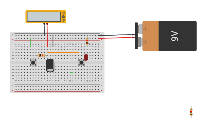 Circuit design rc circuits - Tinkercad