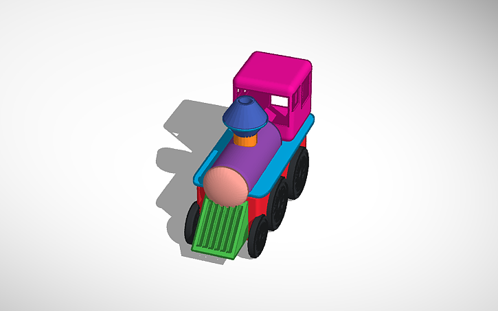 3D design Toy Train JSTB | Tinkercad