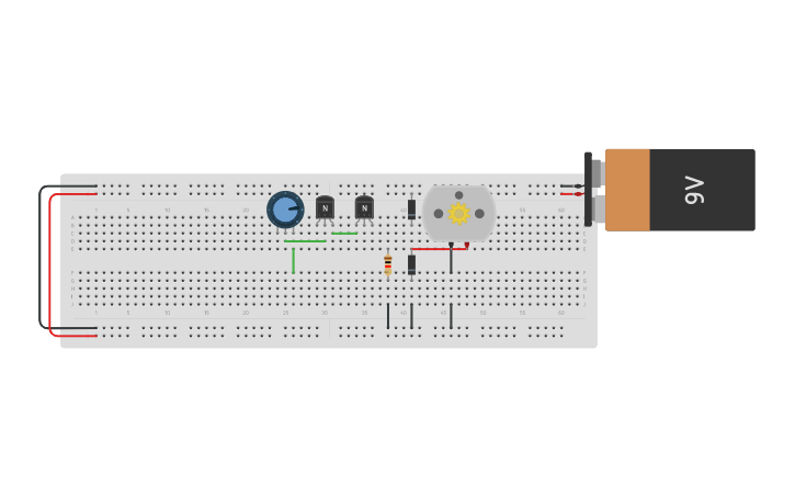 Circuit design 2nd Circuit | Tinkercad