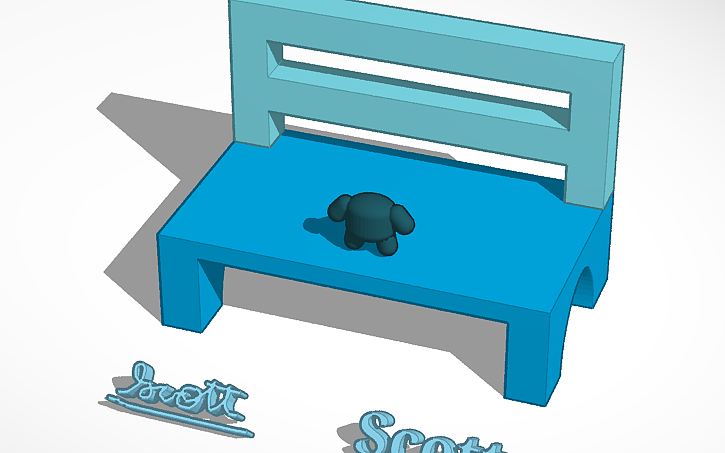 3D design bench - Tinkercad
