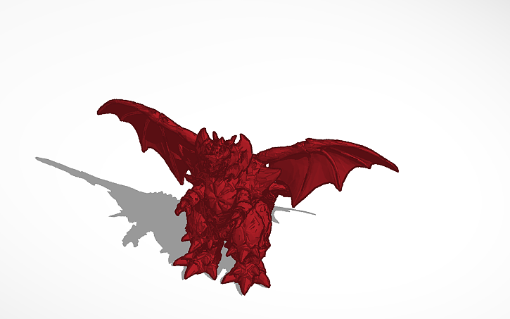 3D design Destroyah | Tinkercad