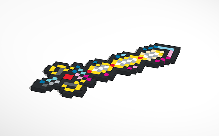 3D design Terraria True Excalibur | Tinkercad