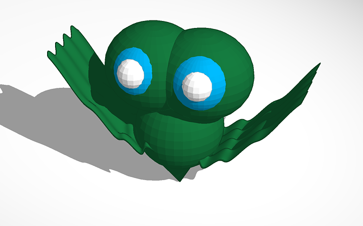 3D design Buho Alien - Tinkercad