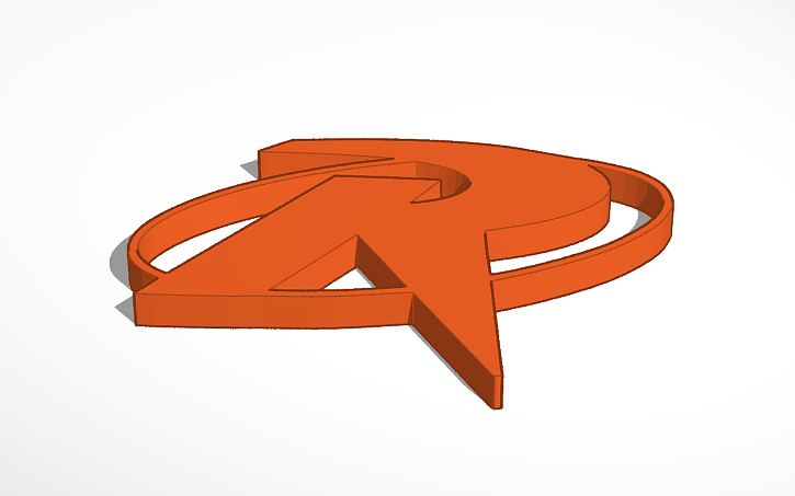 3D design Robin Logo - Tinkercad
