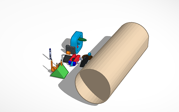 3D design monster truck obstacle course - Tinkercad