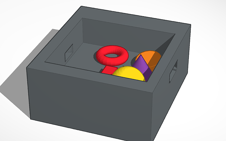 3D design Toy Box | Tinkercad