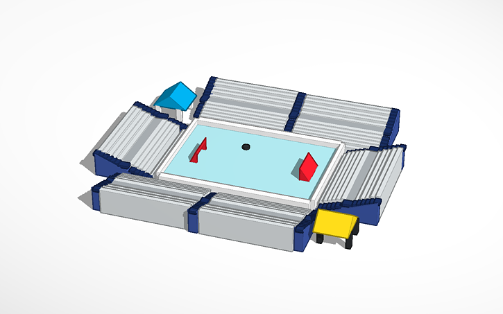 3D design Hockey Rink | Tinkercad